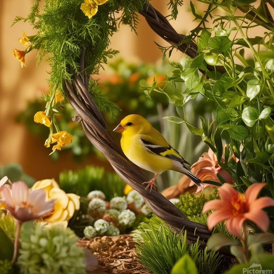 overlapping foliage that shows the veins and is t by SaidA[yHassan Wall Art